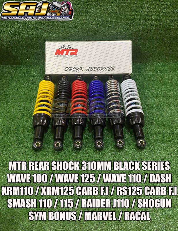 MTR REAR SHOCK BLACK SERIES 310MM WAVE / XRM / RS125 / SMASH - TikTok ...