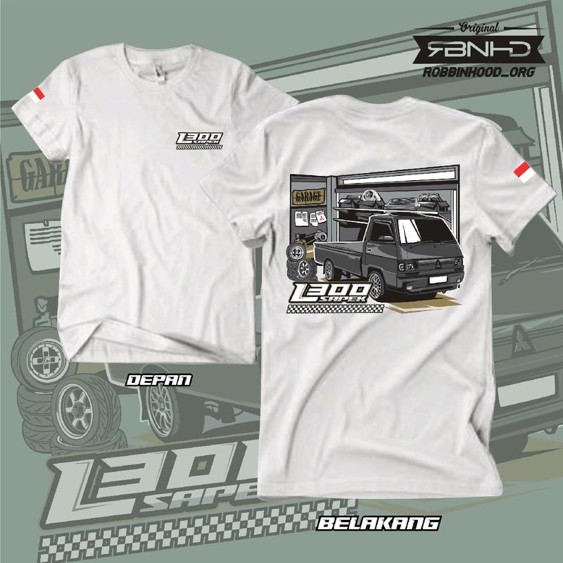 KAOS L300 L SAPEK PICK UP BALAP t-shirt otomotif ROBBINHOOD Combed ...