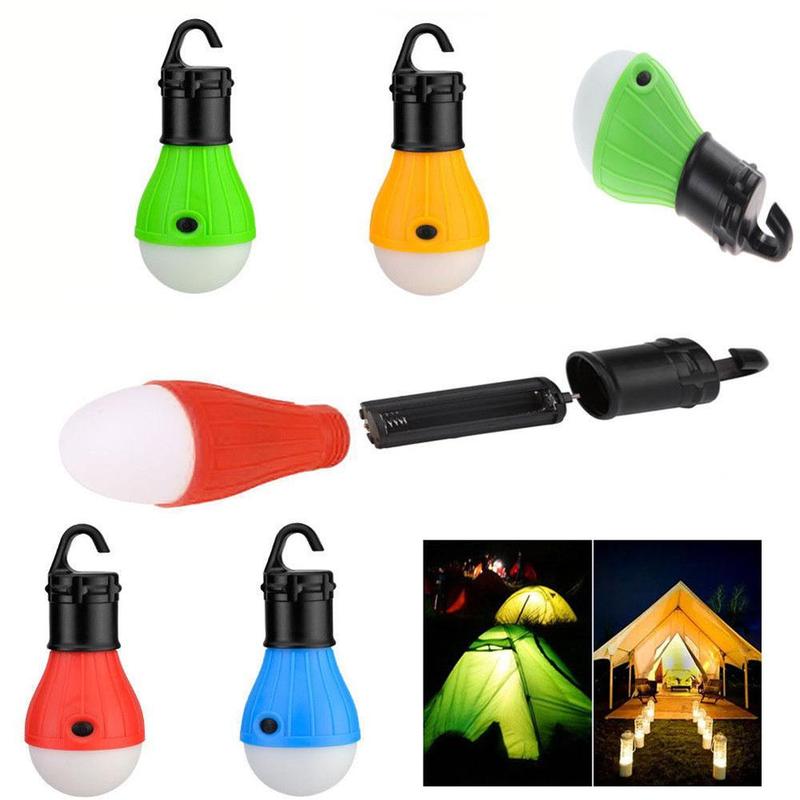 Outdoor LED Camping Hanging Light Bulb Fishing Lantern Emergency ...