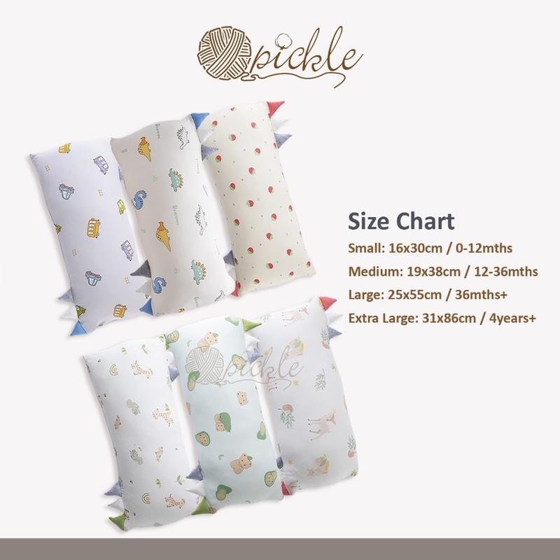 Baby Lyocell & Bamboo Bolster Child First Pillow Hug Breathable ...