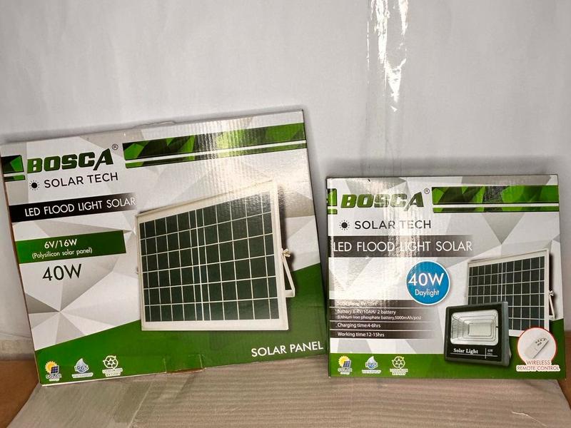 40W BOSCA SOLAR FLOODLIGHT - ORIGINAL ALLOY - TikTok Shop Philippines