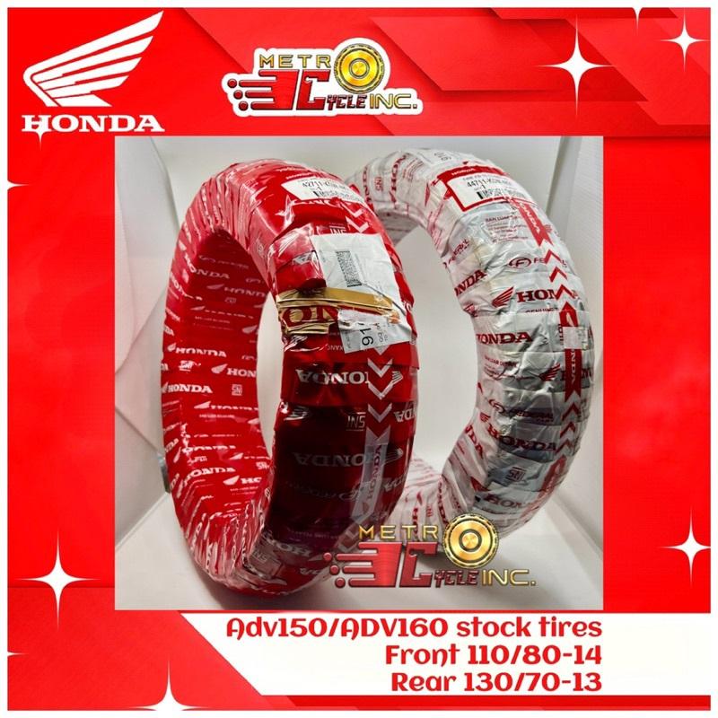Honda ADV150 / ADV160 Stock Tires Front size 110/80-14 / Rea - TikTok ...