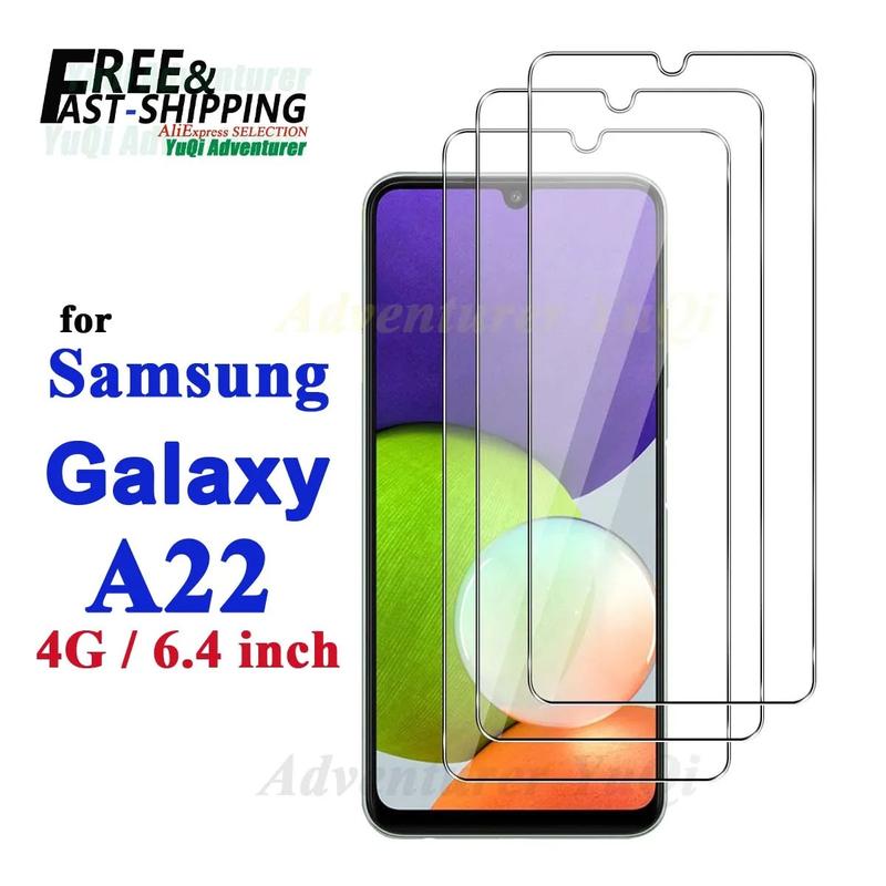 MAKTMT Screen Protector For Samsung Galaxy A22 4G Tempered Glass ...
