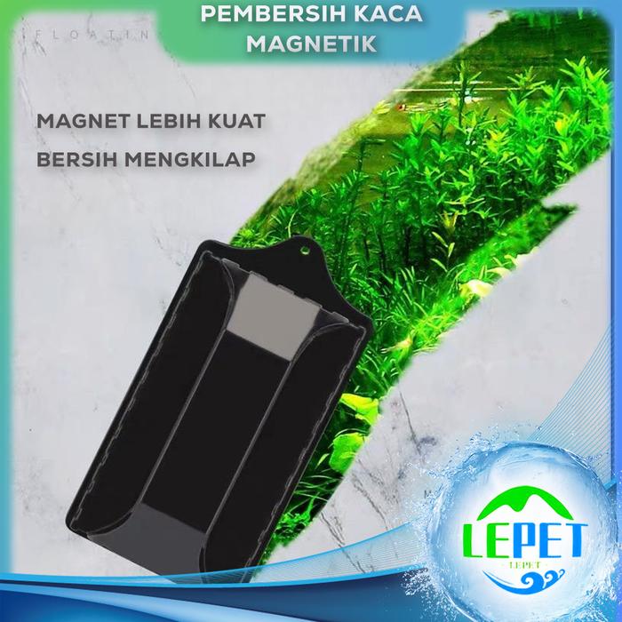 Promo LEPET Pembersih Magnet kaca Aquarium MB-S/M/L Brush Small Sikat ...