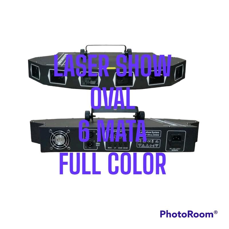 Lighting Panggung Laser show 6 mata full color (Oval) - Shop | Tokopedia