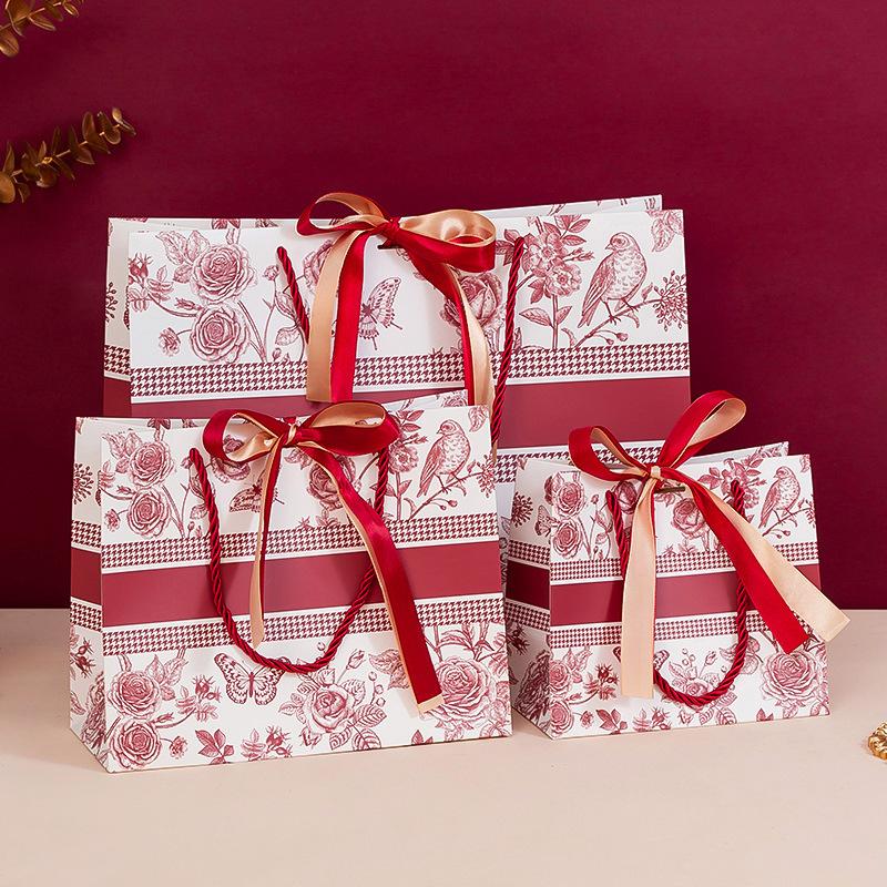 2 WARNA Beg Hadiah, Beg Kertas Berwarna-warni, Beg Pembungkusan ...