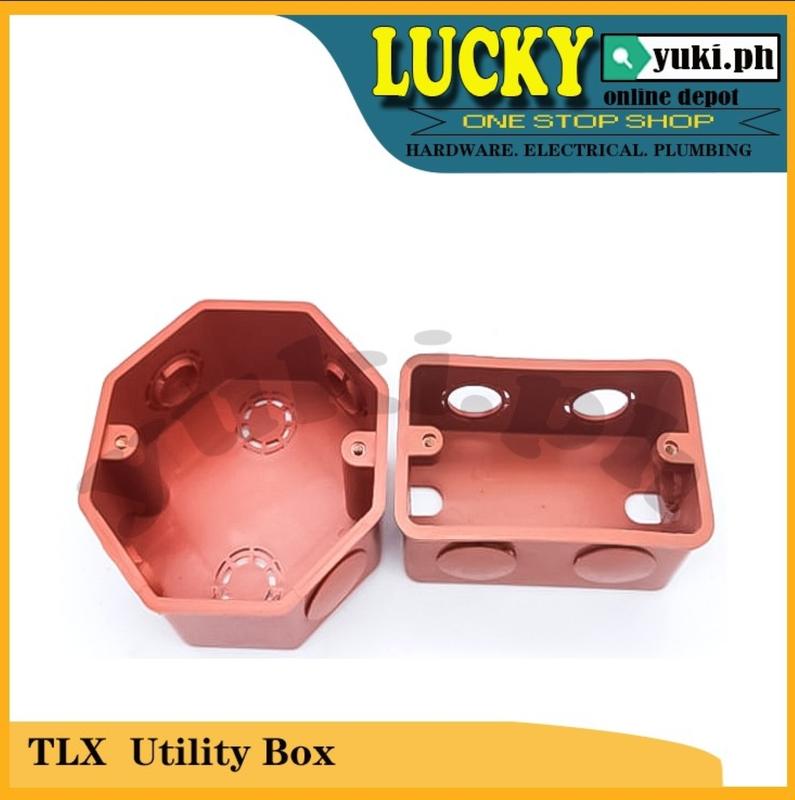PVC TLX UTILITY / JUNCTION BOX W/O COVER SOLD PER BOX OF 200'S/100'S ...