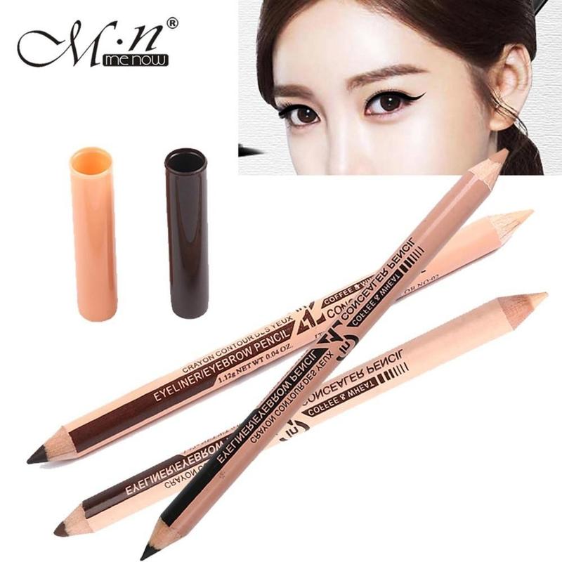 MN EYE LINER AND EYEBROW 2 IN 1 PENCIL Black Color - TikTok Shop Malaysia