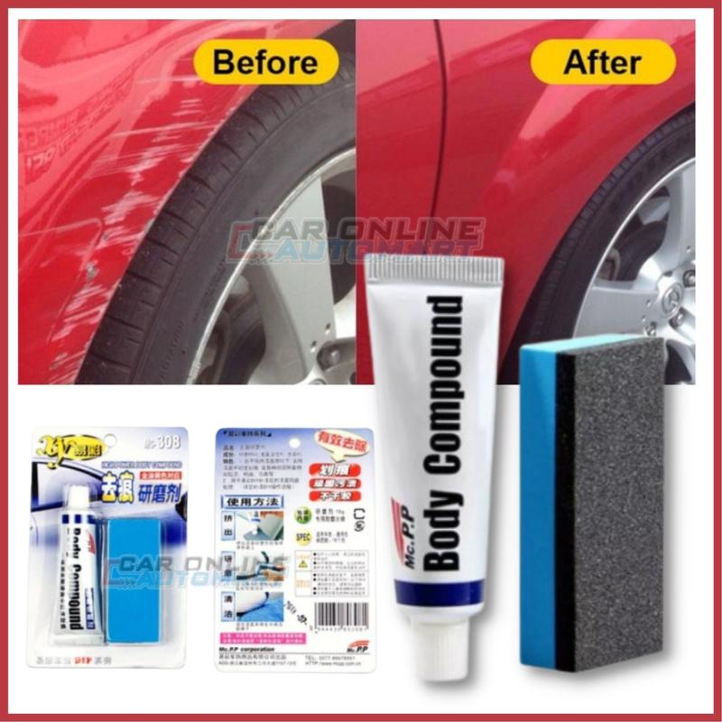 Pembuangan Calar Kompaun Badan Kereta, 15g, Filler Calar Dempul ...
