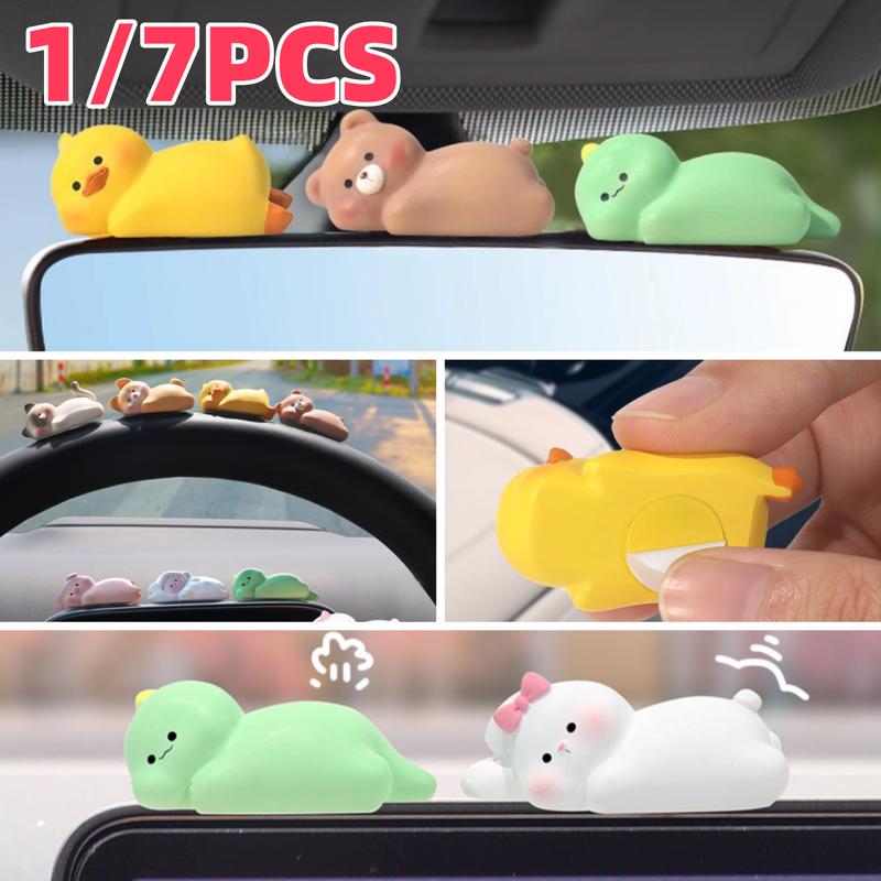 1/7PCS Animal Series Modle Toy Resin Small Ornaments Deskto - TikTok ...