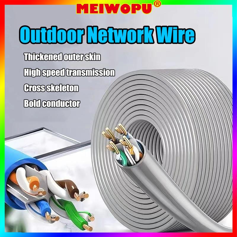 Ethernet Cable 200M Home Router Cat6/5 Network Wire Gigabit ...