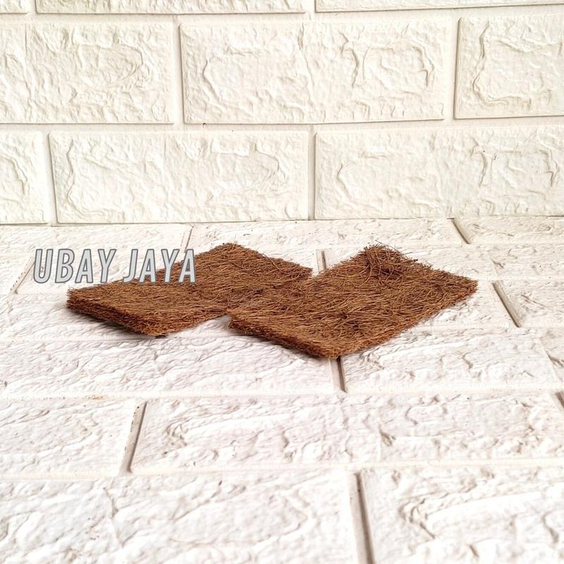 10 pcs Sponge cuci piring sabut kelapa - spons murah - spons - Shop ...