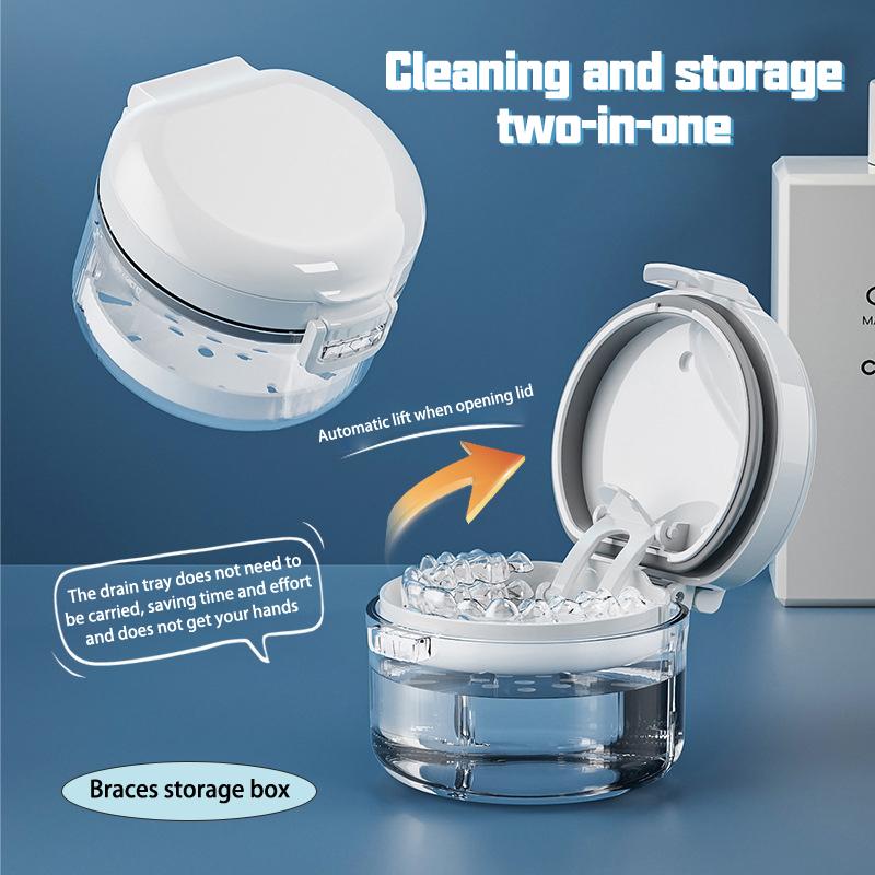 Orthodontic Retainer Invisible Braces Box Braces Storage Box - TikTok ...