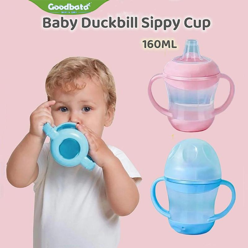 （COD）Drinking Cup With Handle Infant Duckbill Cup Sippy Cup For ...