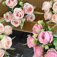 Jual [COD] TERLARIS Bouquet bunga BKT 1029 RICH (x6) 6Cbg Bunga Mawar ...