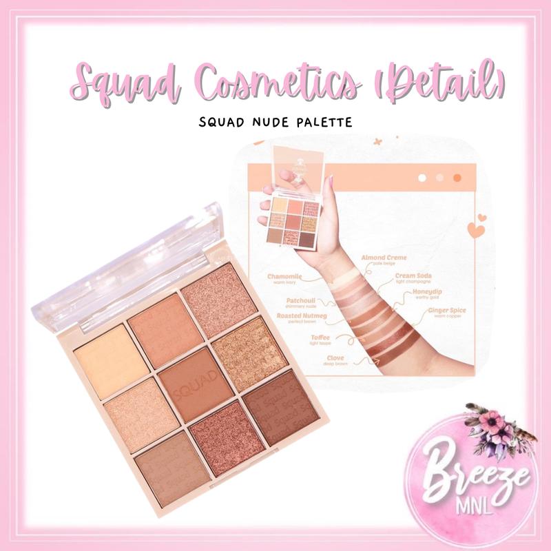 Squad Cosmetics Squad Nude Eyeshadow Palette - TikTok Shop Philippines