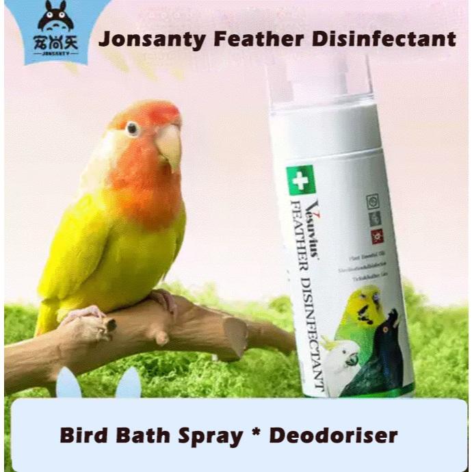 Jonsanty Feather Disinfectant Bath spray anti-ibacterial bir - TikTok ...