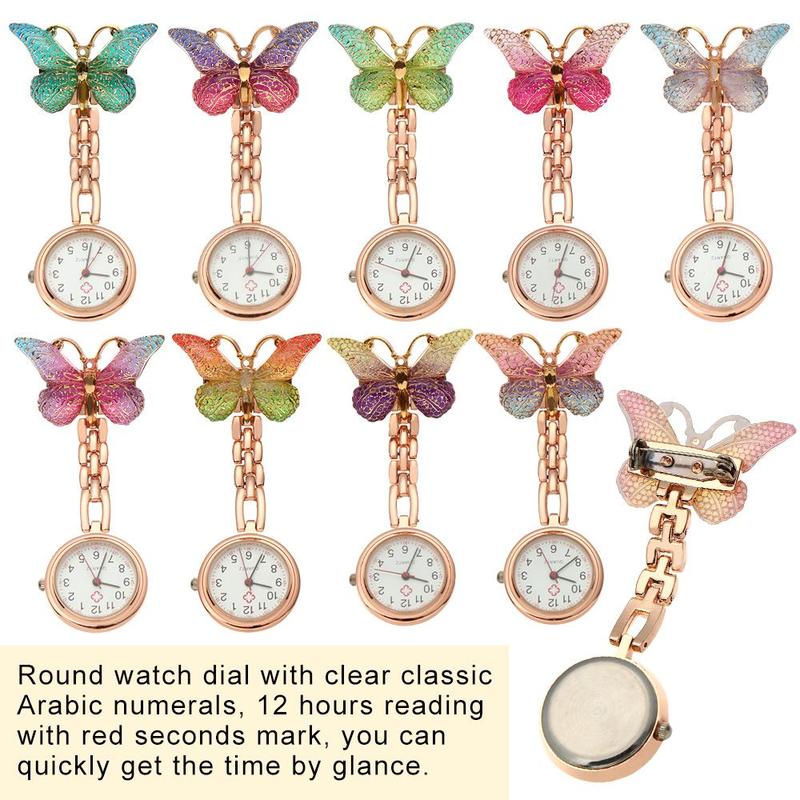 Jam poket dalam Kuarza, jam, bentuk rama-rama, hadiah Watches - TikTok ...