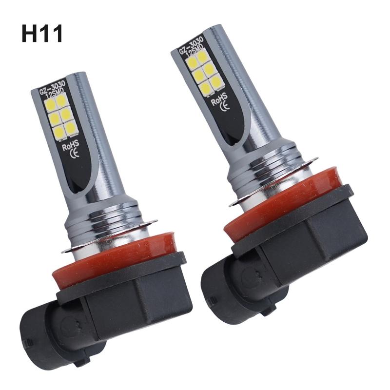 2Pcs H11 LED Headlight Kits 110W 20000LM Light Bulbs 6000K Driving ...