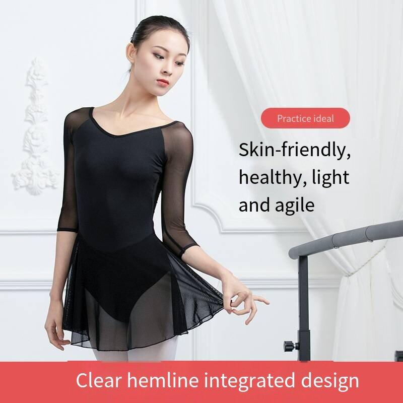New classical dance ballet training dress adult basic fitnes - TikTok ...