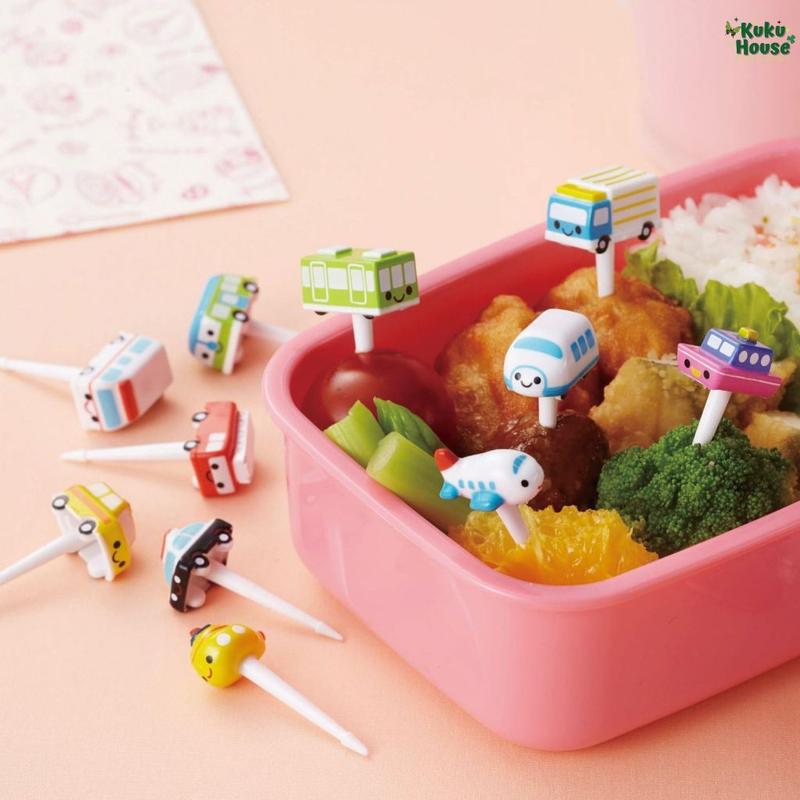 Tusukan bento mini Mobil Garpu Buah garpu mini food picks/ hiasan ...