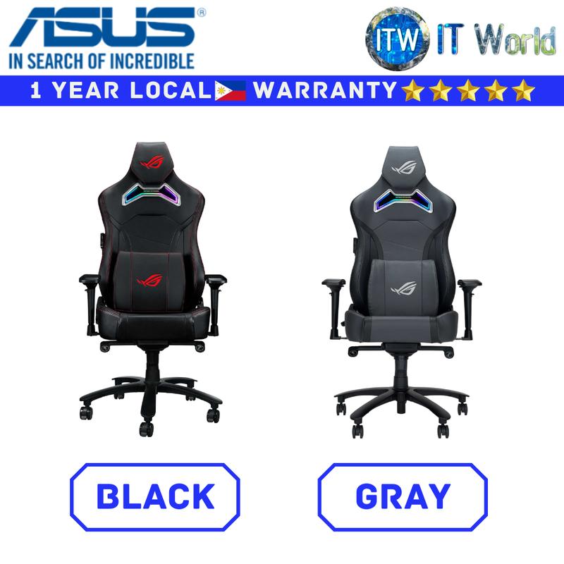 Itw | ASUS Gaming Chair ROG Chariot X AURA RGB (Black | Gray) - TikTok ...