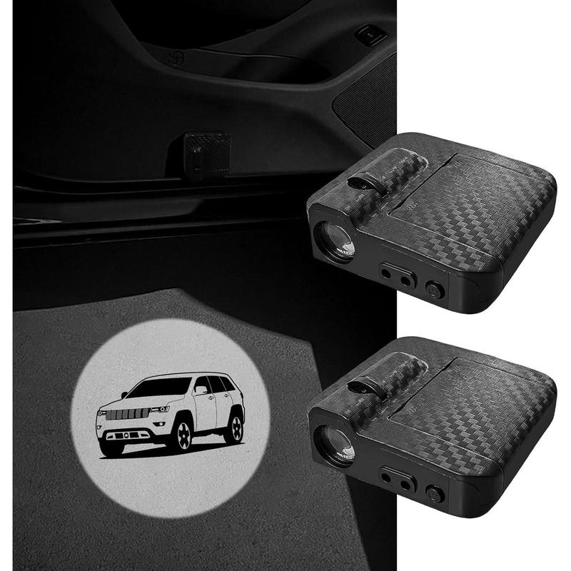 2 Pack LED Car Door Welcome Lights Projector Logo Light Ghost Shadow ...