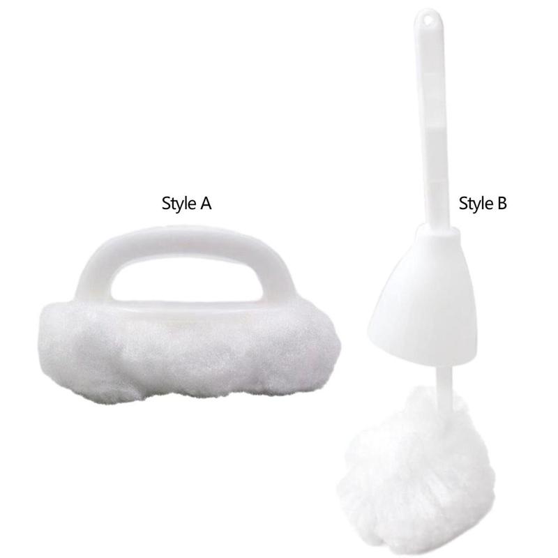 Toilet Bowl Mop Toilet Bowl Brush Soft Swab Toilet Mop for Bathroom ...