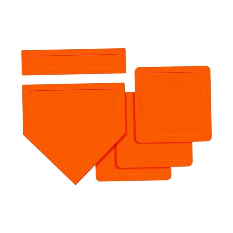 Throw Down Rubber Base Set Baseball Softball Bases Set for Softball ...