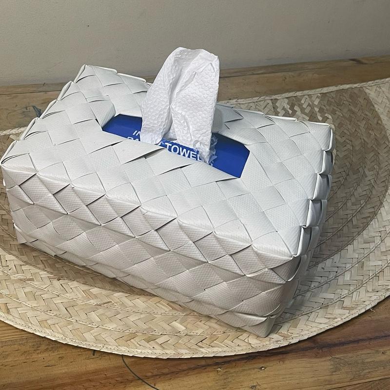Interfolded tissue box modern bayong - TikTok Shop Philippines
