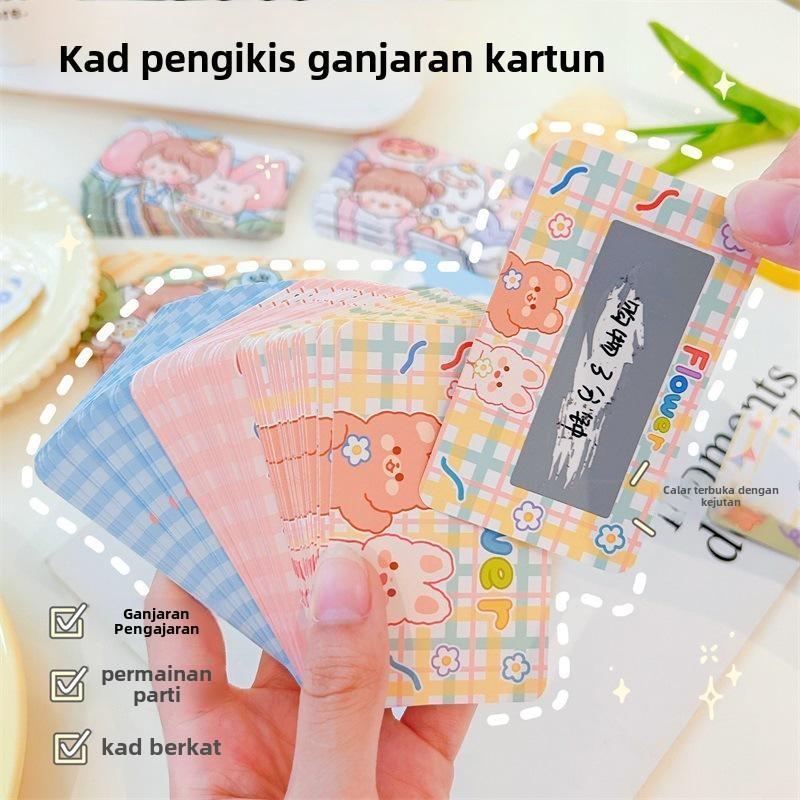 Kad Gores, Set 20, DIY, Kad Hadiah Acara, Kad Sekolah Rendah - TikTok ...