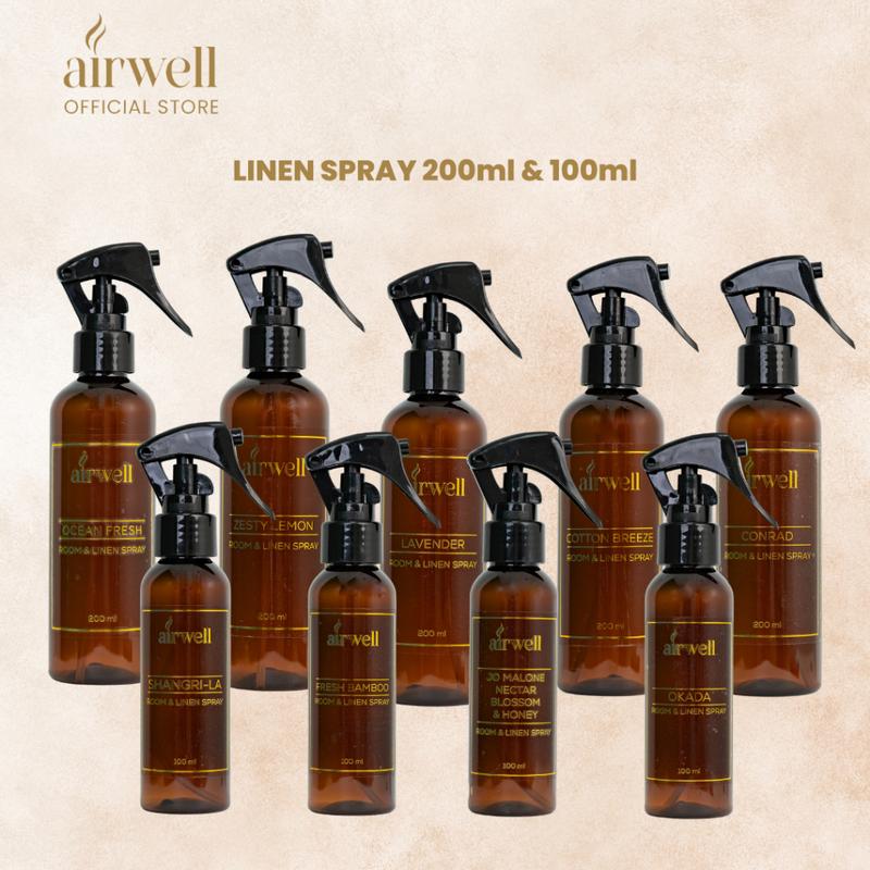 Airwell Room Car Linen Spray | Anti-Bacterial - TikTok Shop Philippines