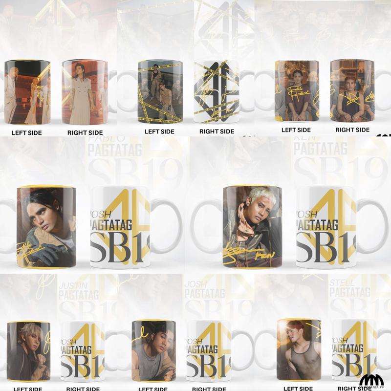 SB19 Mugs - Mugmania - SB19 - Pablo, Stell, Josh, Ken, Justi - TikTok ...