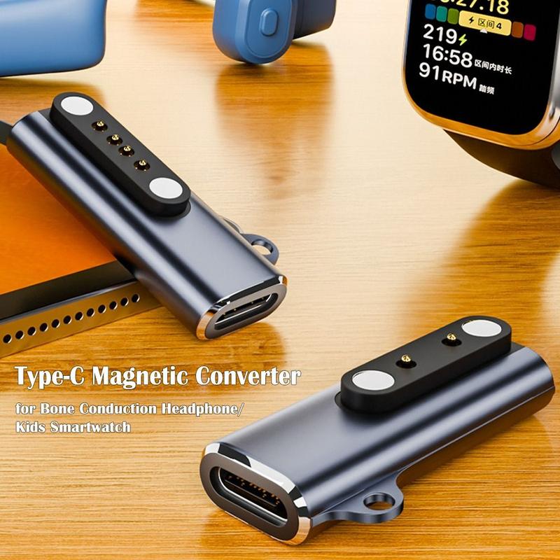 Professional Bone Conduction Headphone Charging Adapter 90 Degree ...