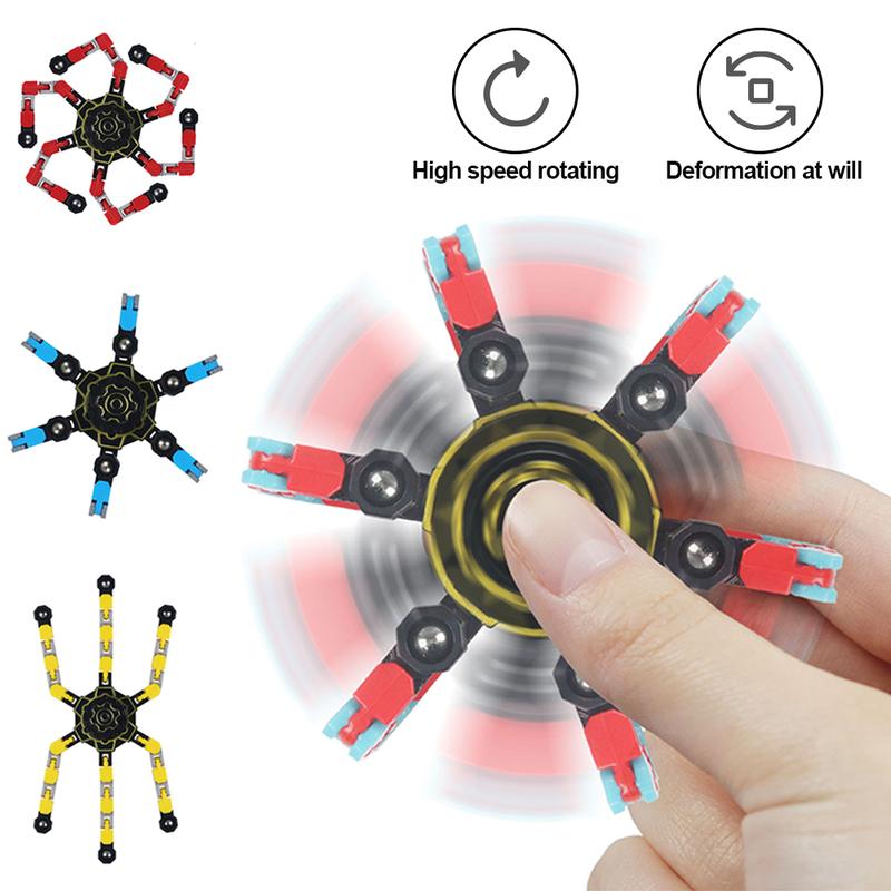 Finger Spinner Mechanical Fingertip Spinner Stress Relief To - TikTok ...