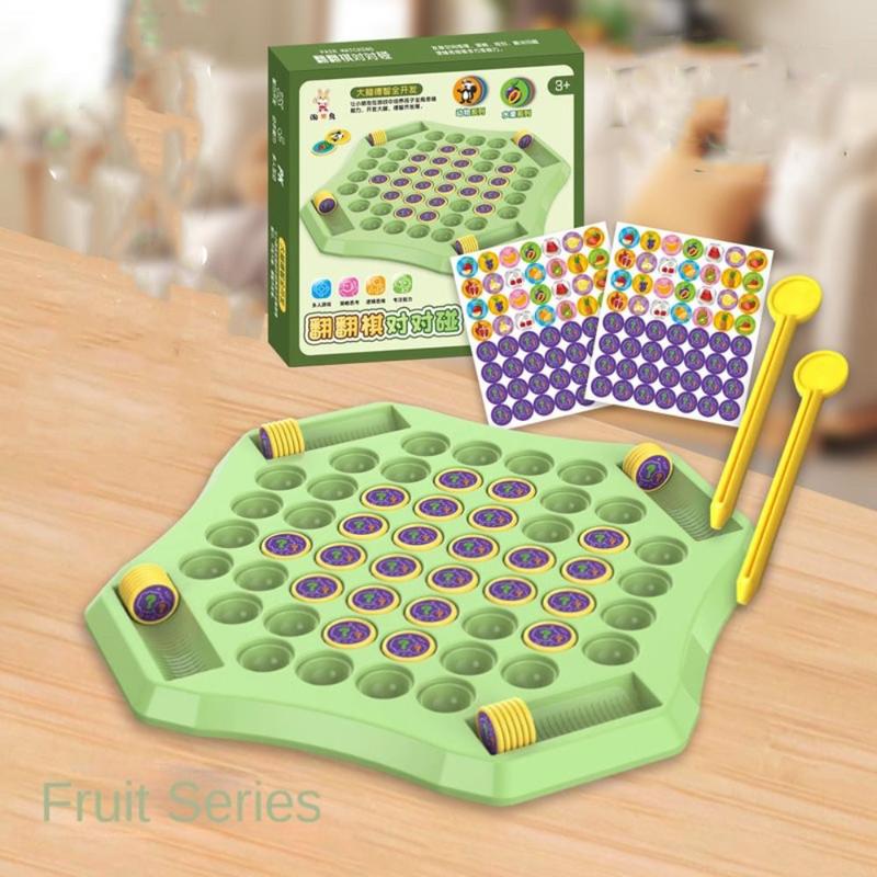 Funny Fruit Flip Memory Game Memory Flip Chess with 60 Patterned ...