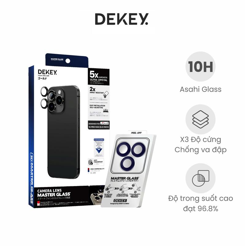 Kính Cường Lực Bảo Vệ Camera DEKEY 14/ 15 /16 Series Viền - TikTok Shop ...