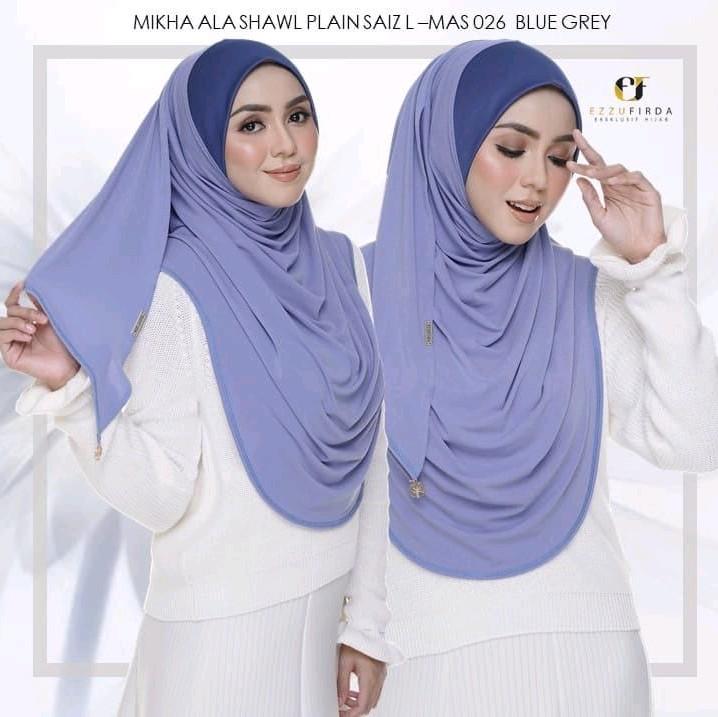 Mikha Ala Shawl (Saiz L) - TikTok Shop Malaysia