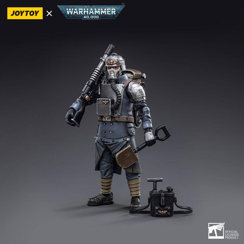 JOYTOY Warhammer 40k 1/18 Action Figures Anime 10.3cm Astra Militarum ...
