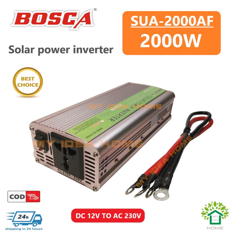 BOSCA Inverter 500w 1000w 1500W 2000W DC12V To AC 220-230V Car - TikTok ...