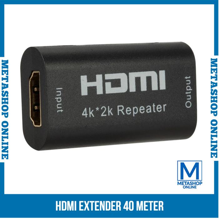 HDMI EXTENDER 40M Repeater Amplifier Booster Adapter - Shop | Tokopedia