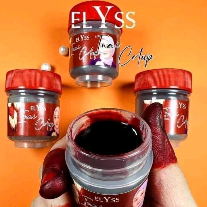 Inai Celup Elyss 25ml 1 Bekas - TikTok Shop Malaysia