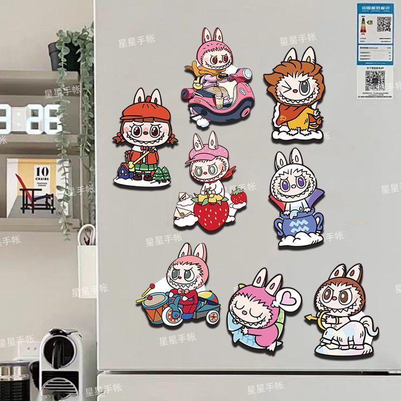 Labubu Strong Magnetic Magnets!Cute Cartoon Decor | High-Value - TikTok ...