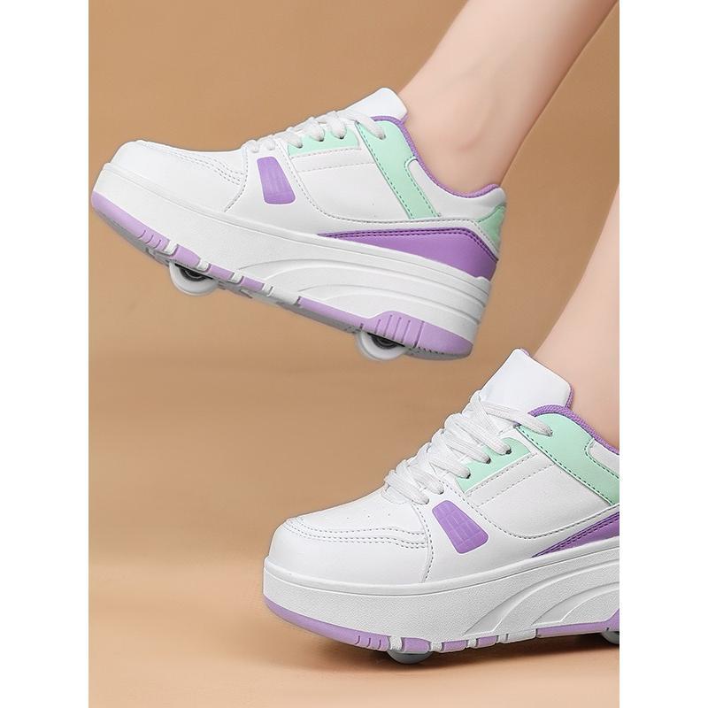 2024 Internet Celebrity Style Transformable Shoes Two-Wheel Dual-Use ...