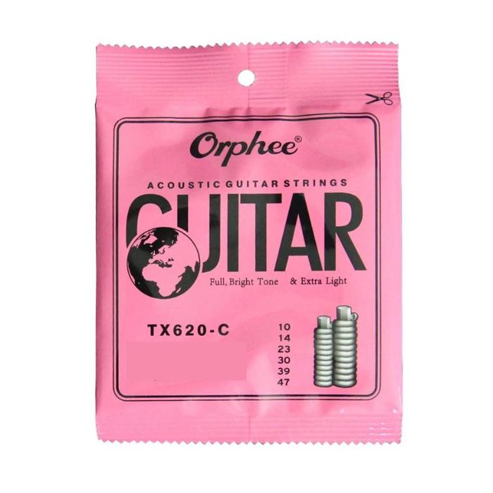 Promo Orphee TX620-C 10-47 Senar Gitar Akustik String Warna Warni ...