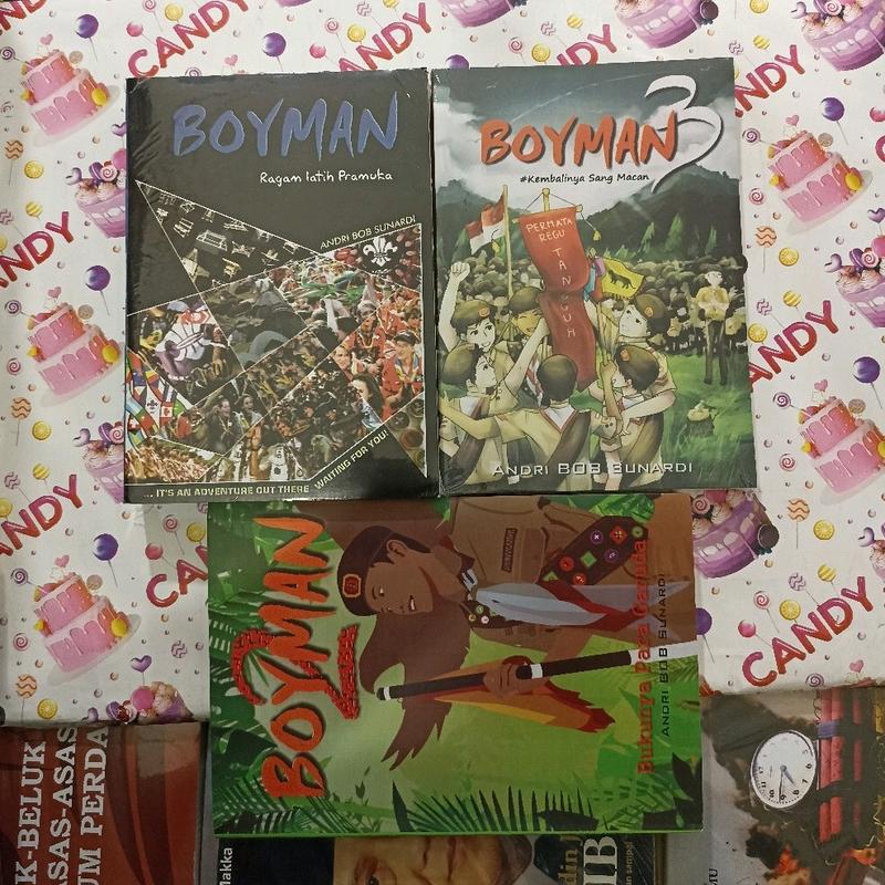Satu paket buku boyman 1 2 dan 3 by andri bob sunardi - Shop | Tokopedia
