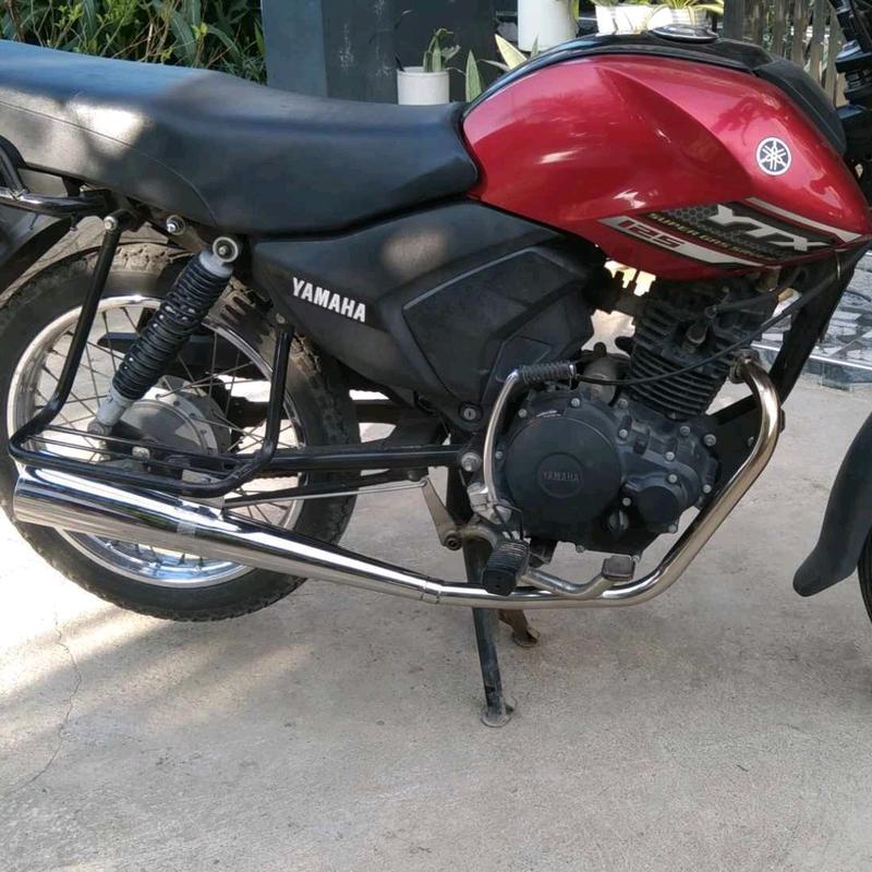 YTX 125 MUFFLER CHICKEN PIPE with stopper PURE STAINLESS (Yamaha ...