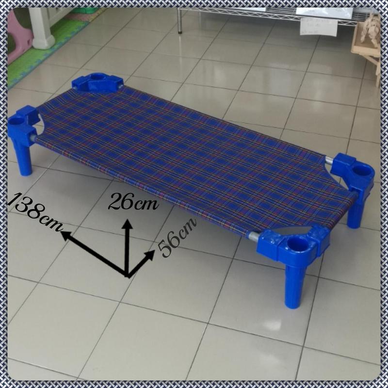 TOYS STREET KINDERGARTEN NURSERY STACKABLE COT BED FURNITURE / KATIL ...