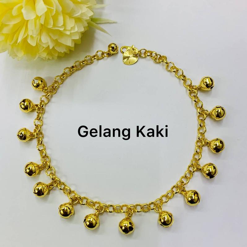 GELANG KAKI CANDY LOCENG COP 916 - TikTok Shop Malaysia