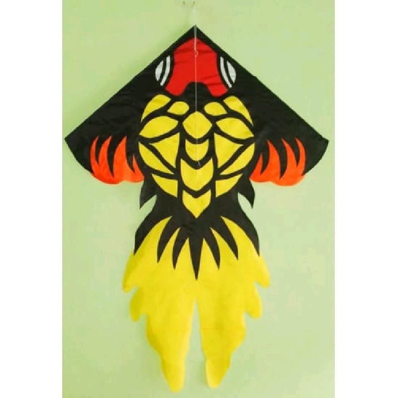 Layang Layang Kain Parasut Karakter Ikan Mas Unik Beraneka warna - Shop ...